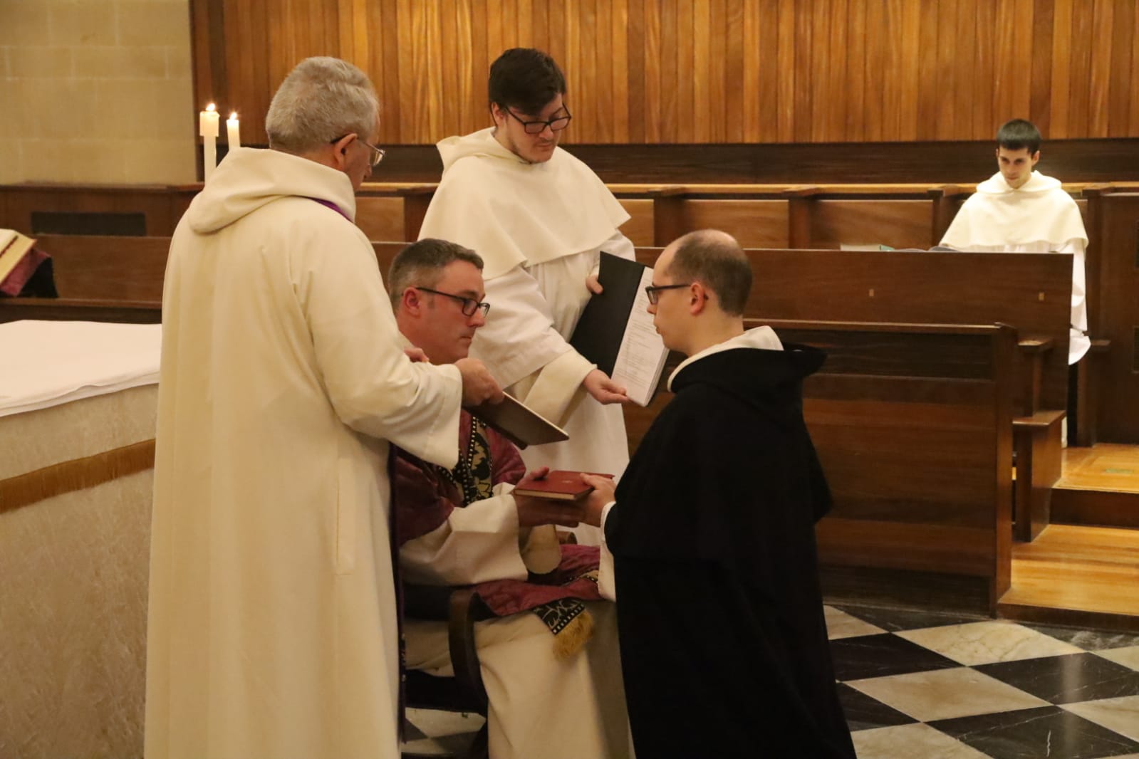 Profession of Br Gabriel Theis, OP - Blackfriars Hall