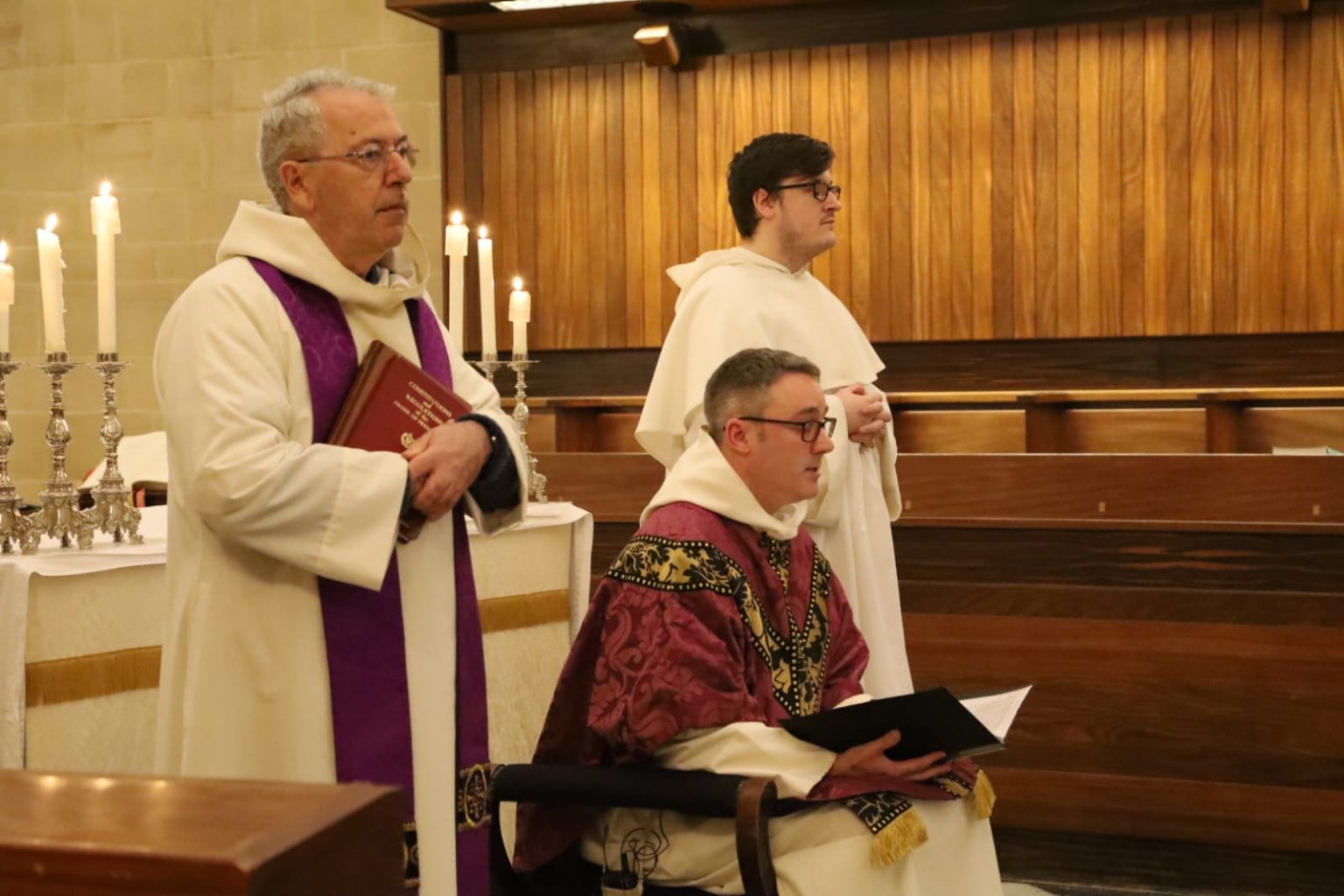 Profession of Br Gabriel Theis, OP - Blackfriars Hall