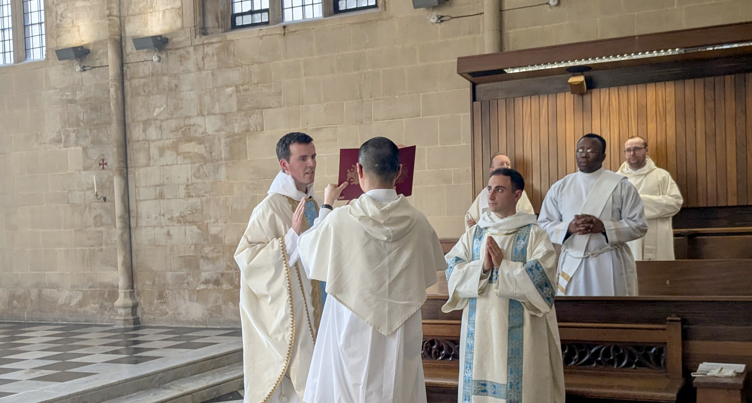 Fr John Church's First Mass - Blackfriars Priory & Studium